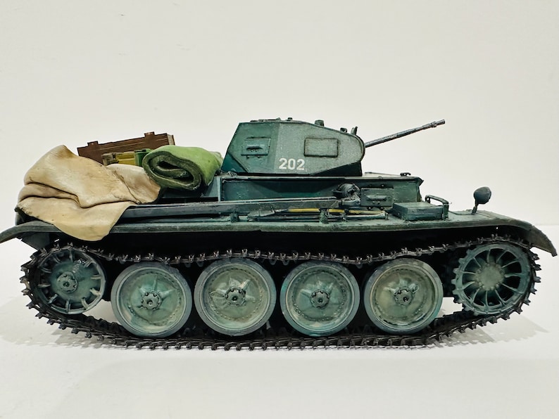 FINISHED Pro Built 1/35 Panzer II German Tank Afv WW2 Wwii Model ...