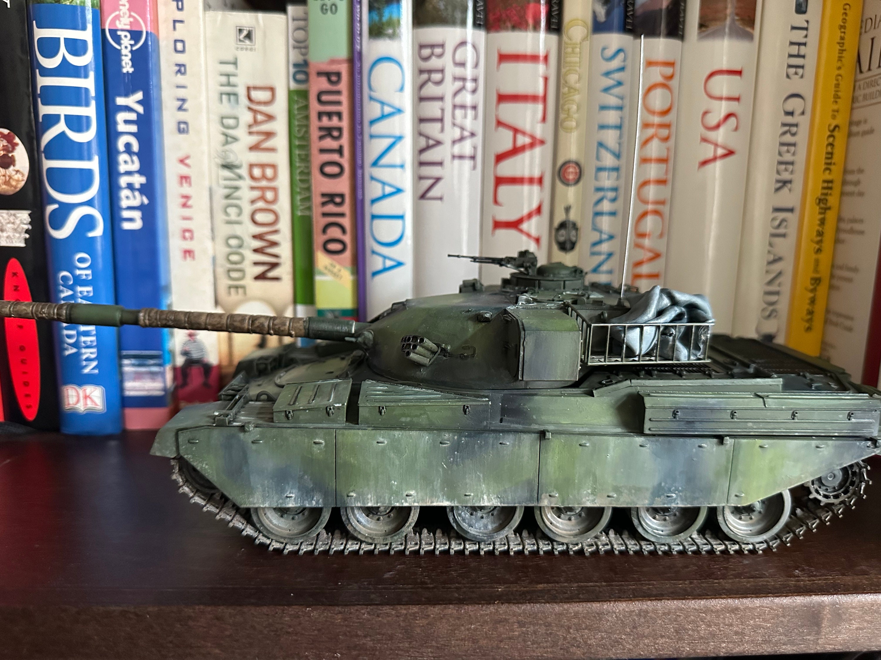 Tank 1/35 British Chieftain Modern Scale Model English Tank Cold War ...