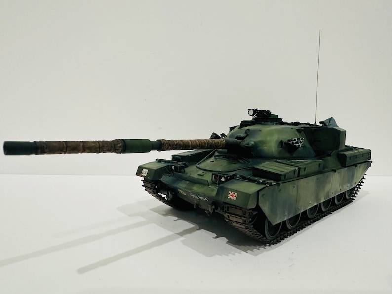 Tank 1/35 British Chieftain Modern Scale Model English Tank Cold War ...