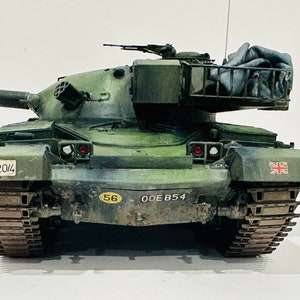 Tank 1/35 British Chieftain Modern Scale Model English Tank Cold War ...