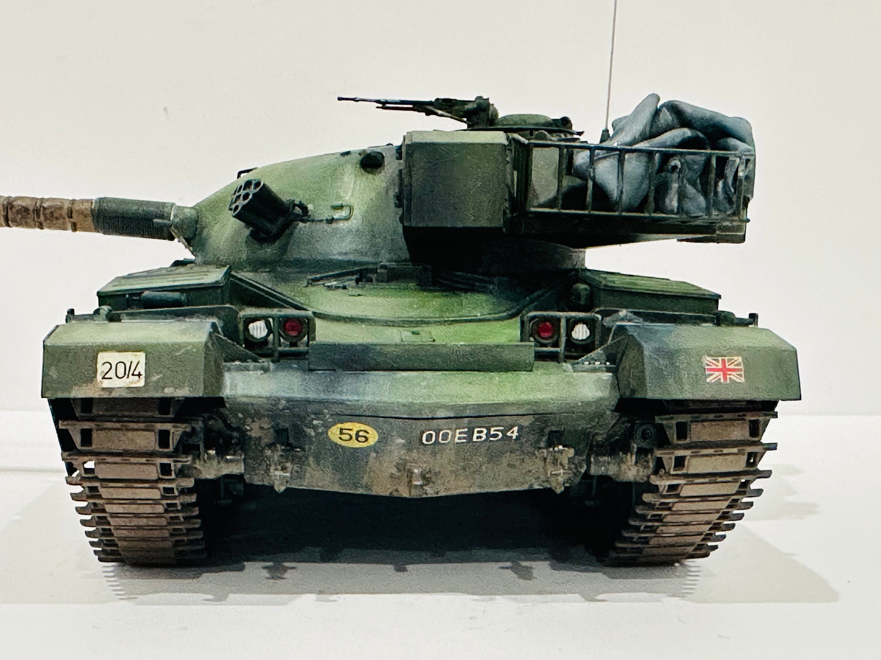 Tank 1/35 British Chieftain Modern Scale Model English Tank Cold War ...