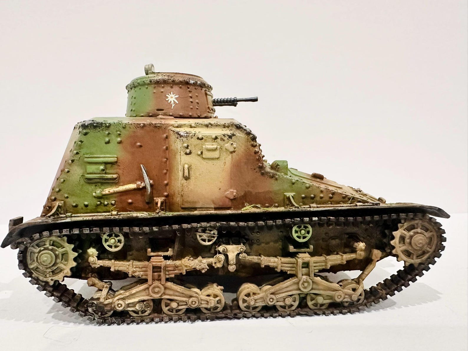 Tank Japanese 1/35 Type 95 So-ki Railroad Tankette Scale Model Tank WW2 ...