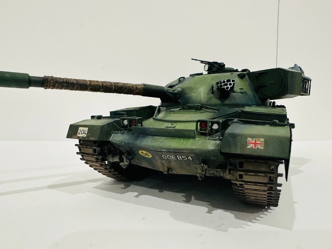 Tank 1/35 British Chieftain Modern Scale Model English Tank Cold War ...