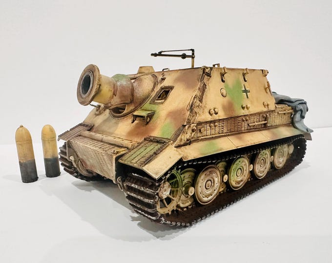 Panzer Tank Sturmtiger 1/35 Scale Model German WW2 Howitzer Assault Gun ...