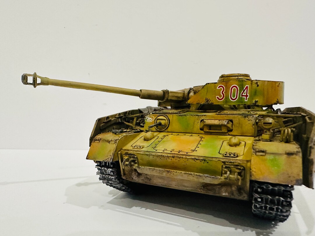 FINISHED Pro Built 1/35 Panzer Panzerkampfwagen IV Ausf. H German Tank ...