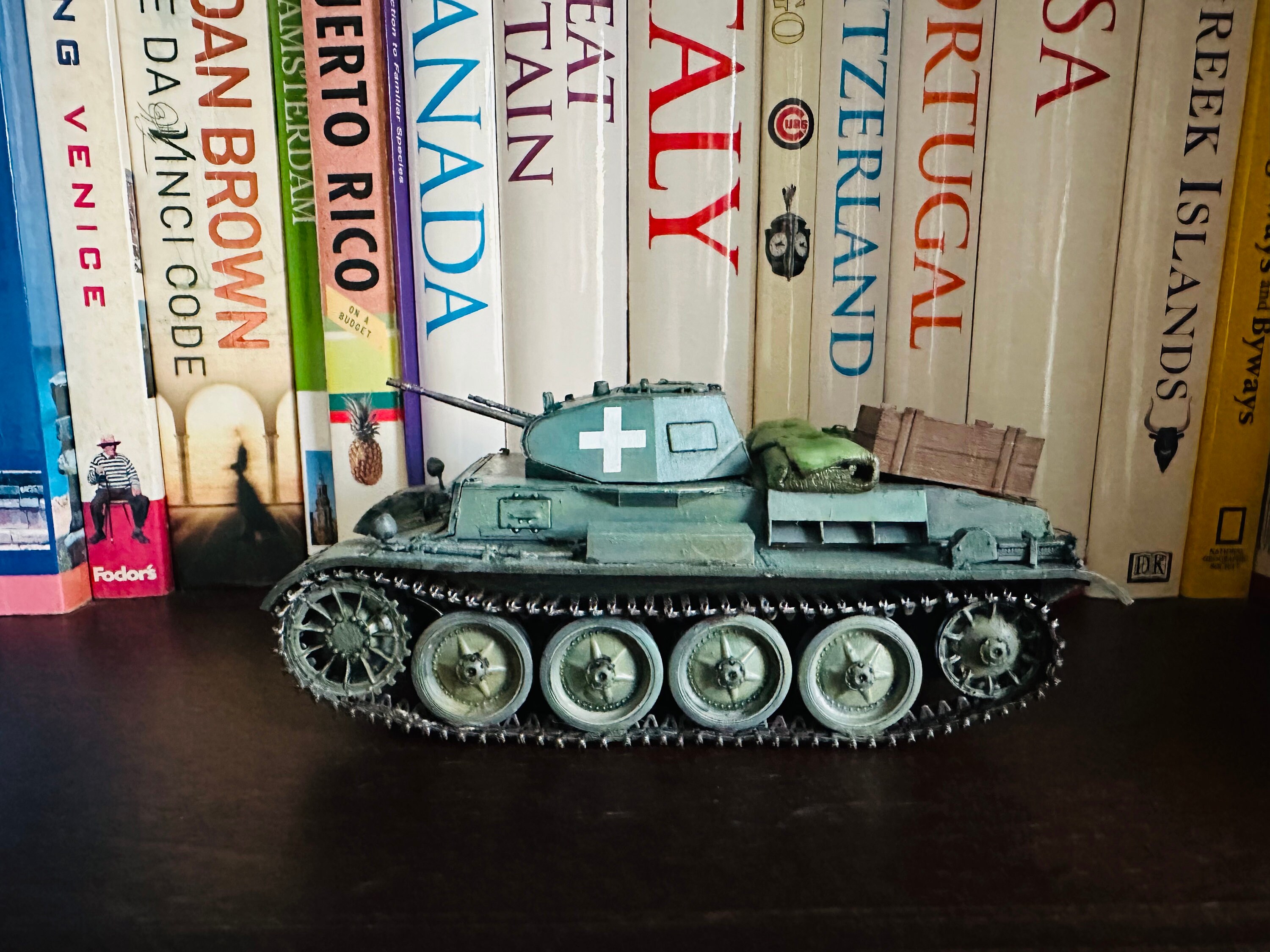 FINISHED Pro Built 1/35 Panzer II German Tank Afv WW2 Wwii Model ...