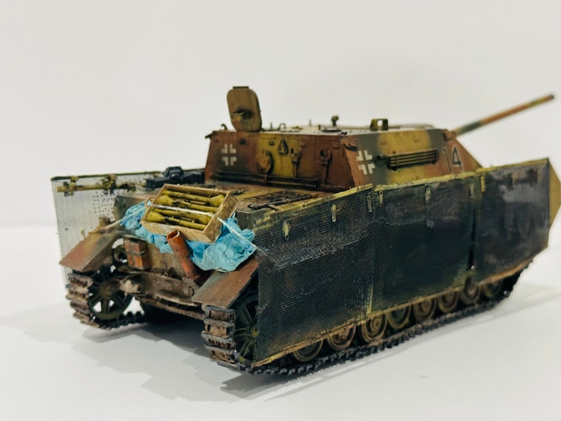 FINISHED Pro Built 1/35 Panzer IV jagdpanzer 70 German Tank WW2 AFV ...