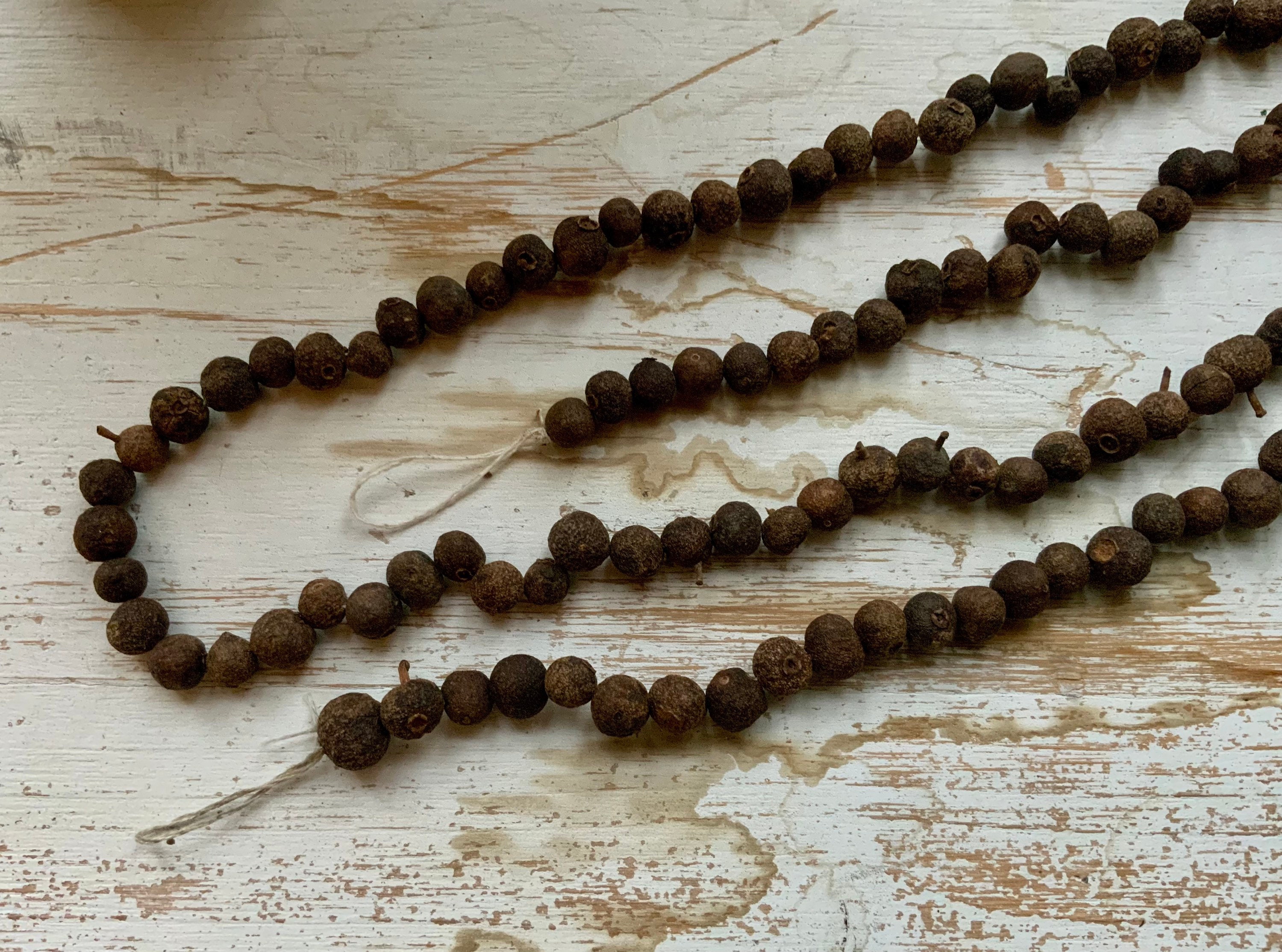 Primitive Rustic All Spice Berries Decorative Garland. Five Sizes ...