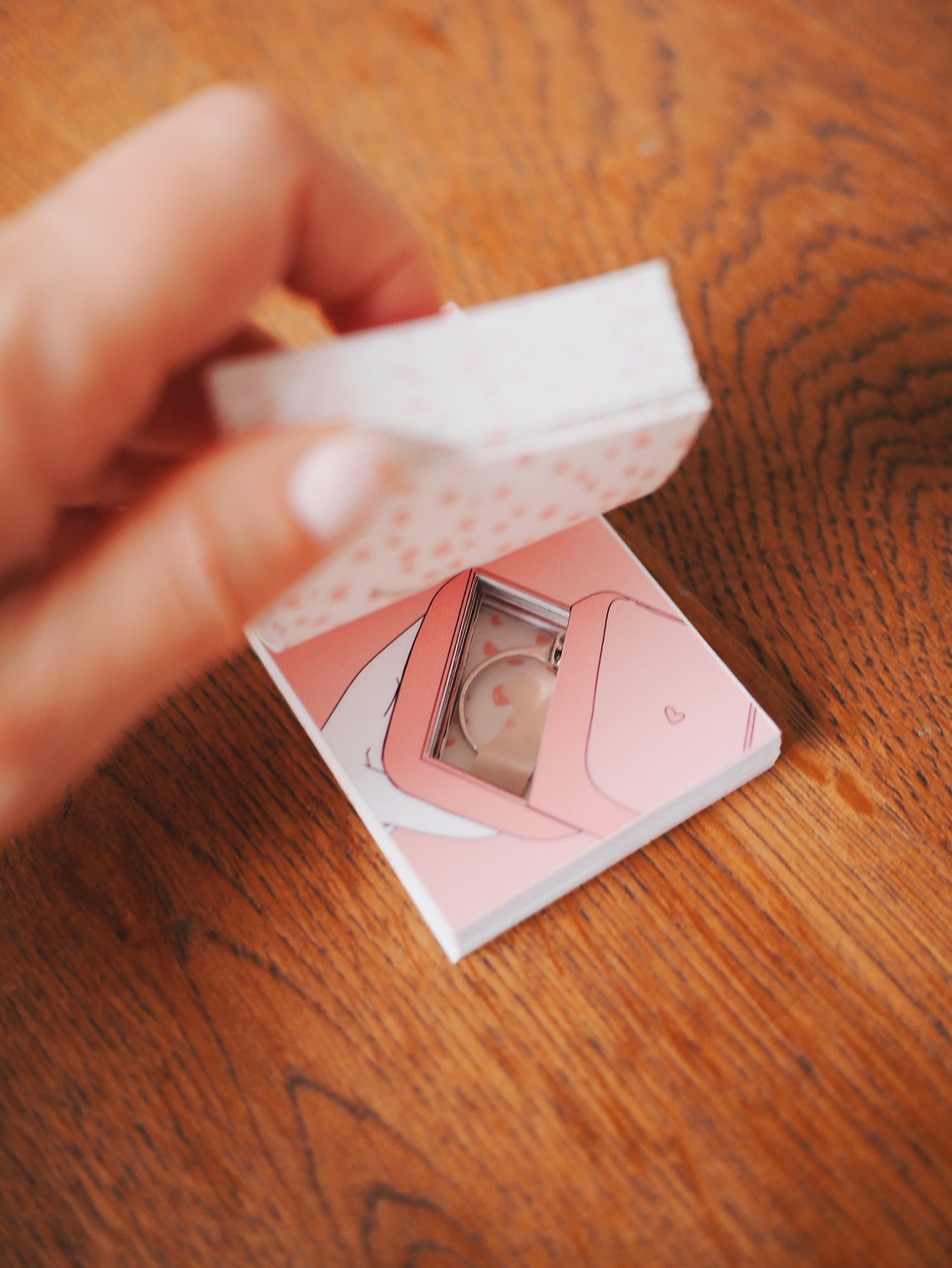 Your Hidden Ring Flipbook Personalised Animated Flipbook - Etsy UK