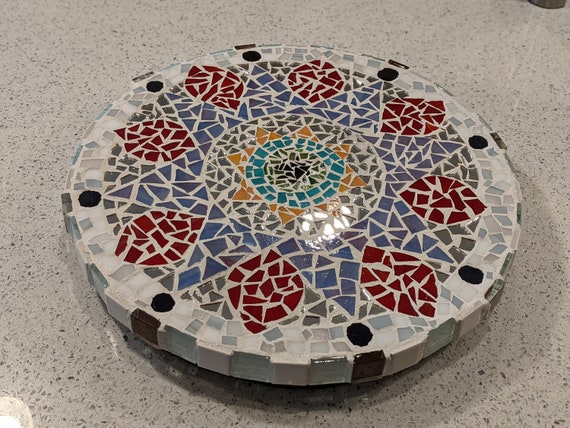 Mosaic Mandala Turntable | Etsy