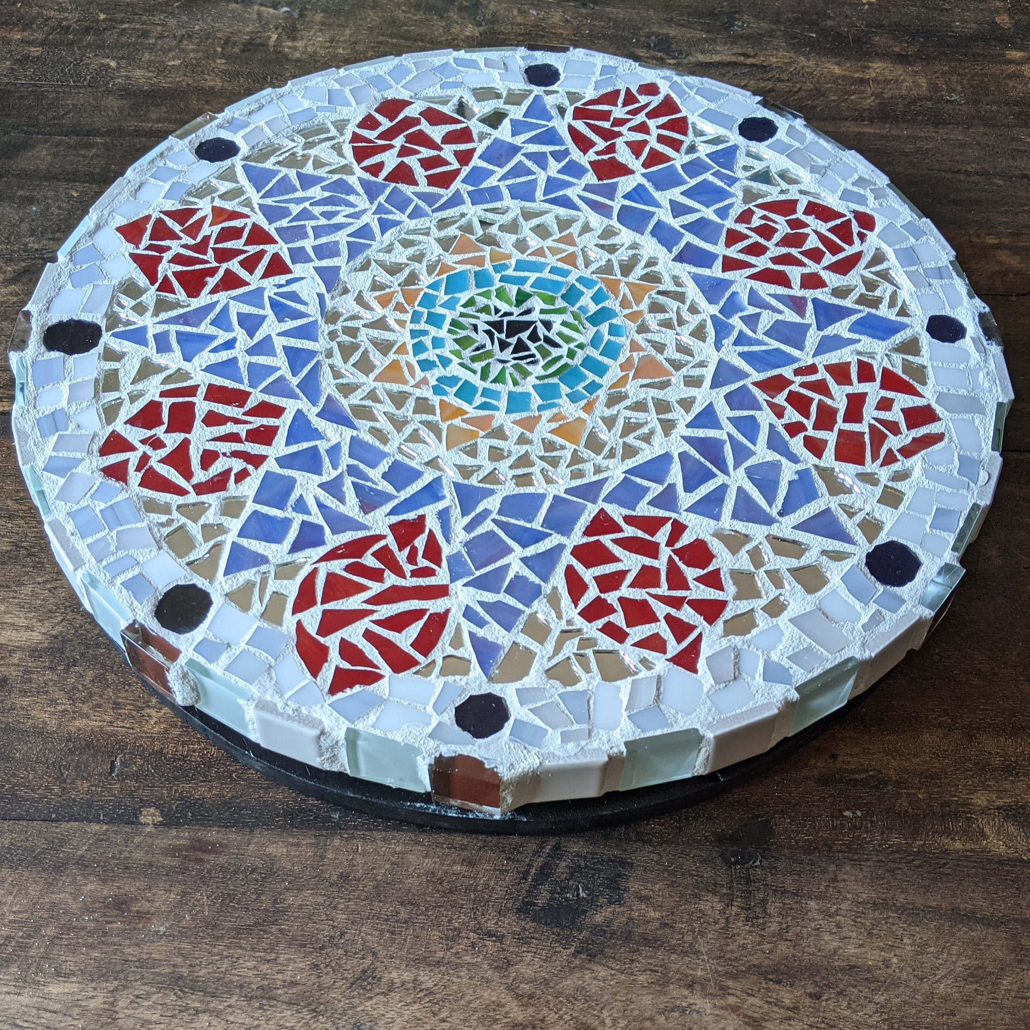 Mosaic Mandala Turntable - Etsy