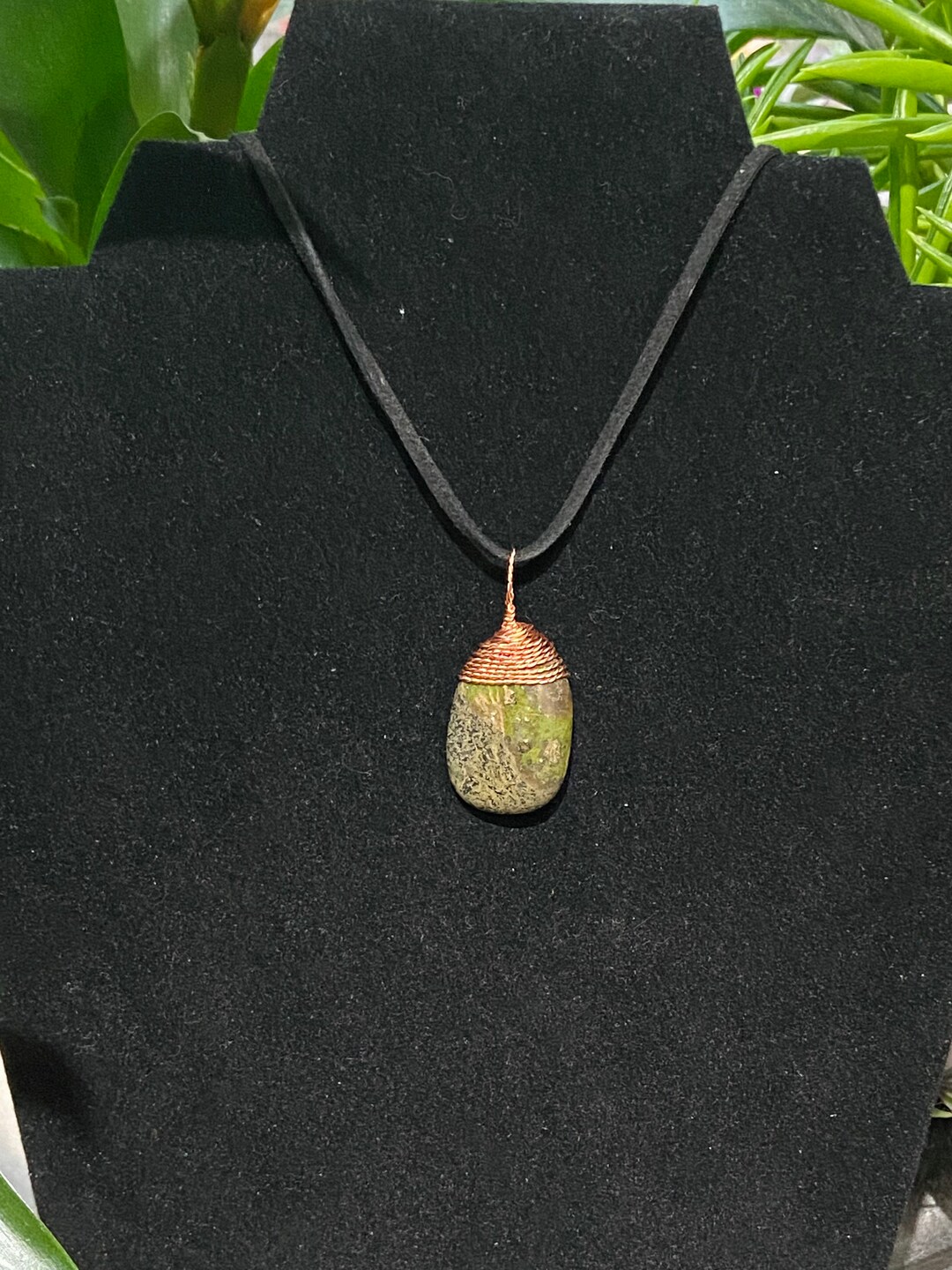 Lake Superior Hand Polished Black and Green Stone With Spec of Pyrite ...