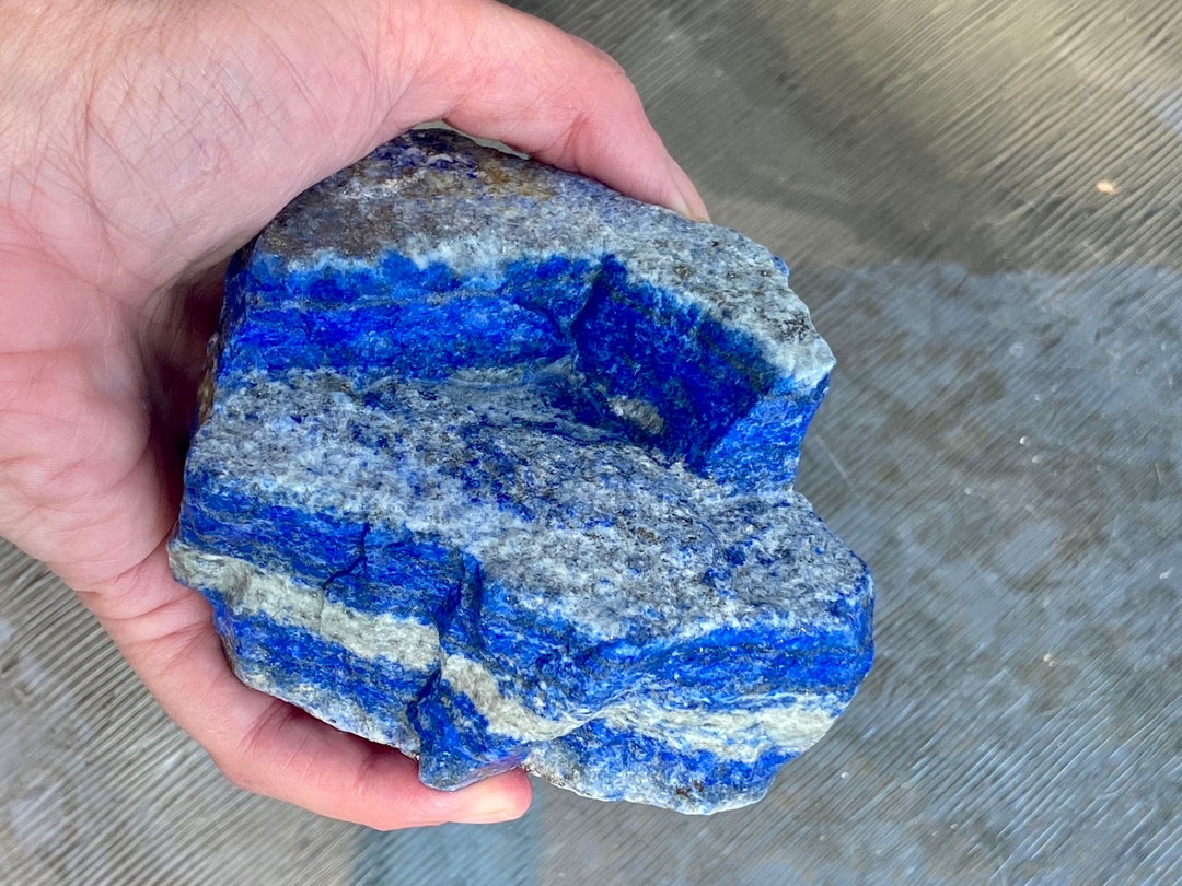 Raw Lapis Lazili Rock Stone 1lb 9 Oz 704 Grams Huge Healing Crystal - Etsy