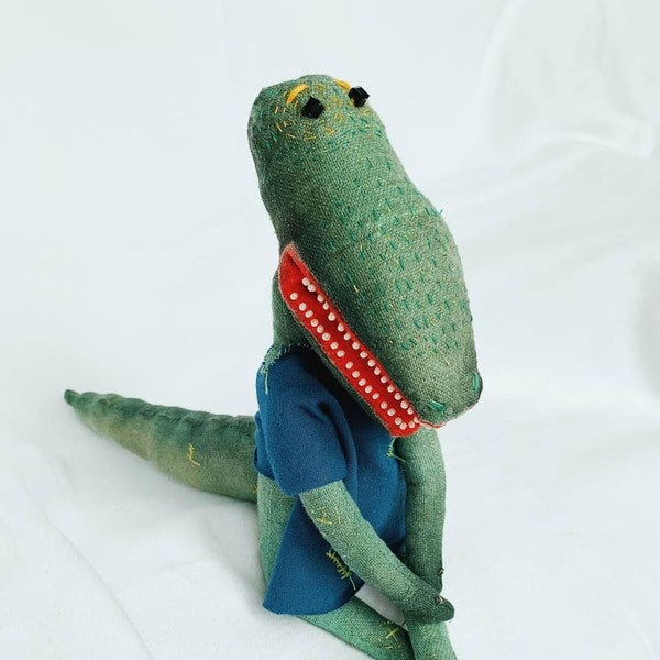 Crocodile Toy - Etsy