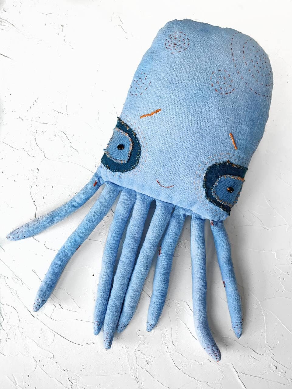 Octopus Plush, Deep Sea Plush, Animal Pillow Octopus Sculpture, Giant ...