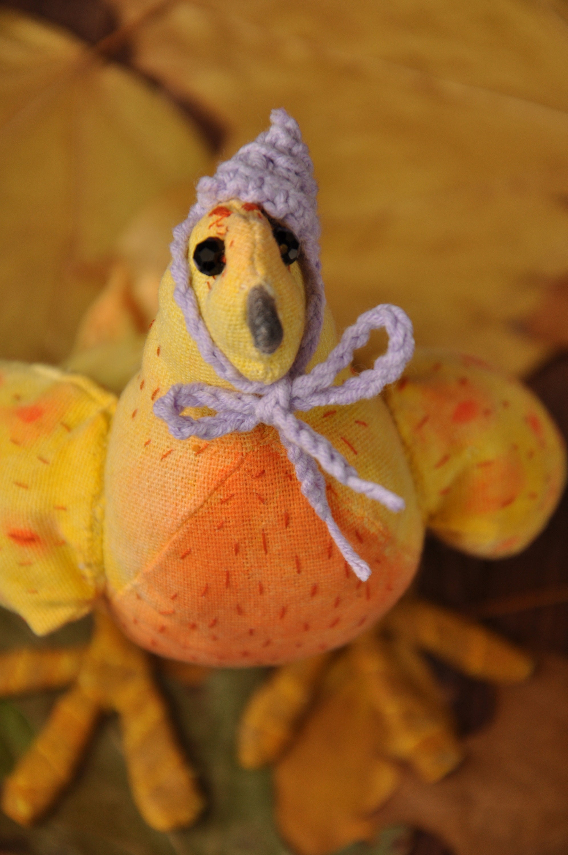 Phoenix Bird Sculpture, Animal Art Doll, Bird Toy, Firebird Plush Toy ...