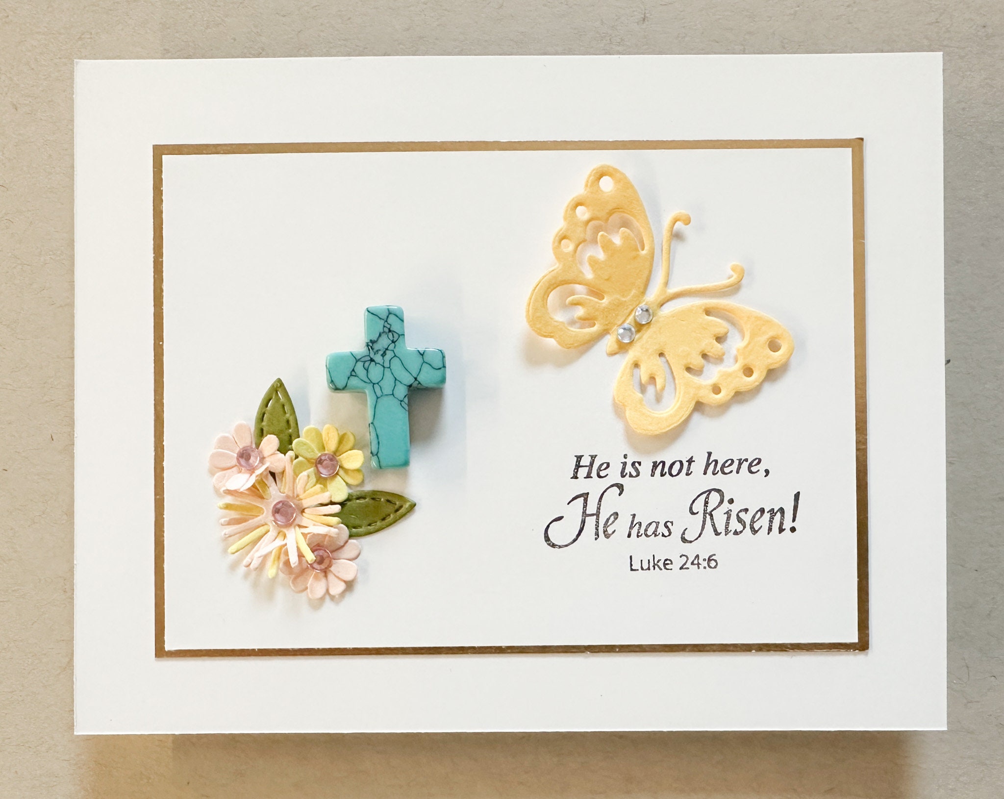 Cross in My Pocket Card - Etsy