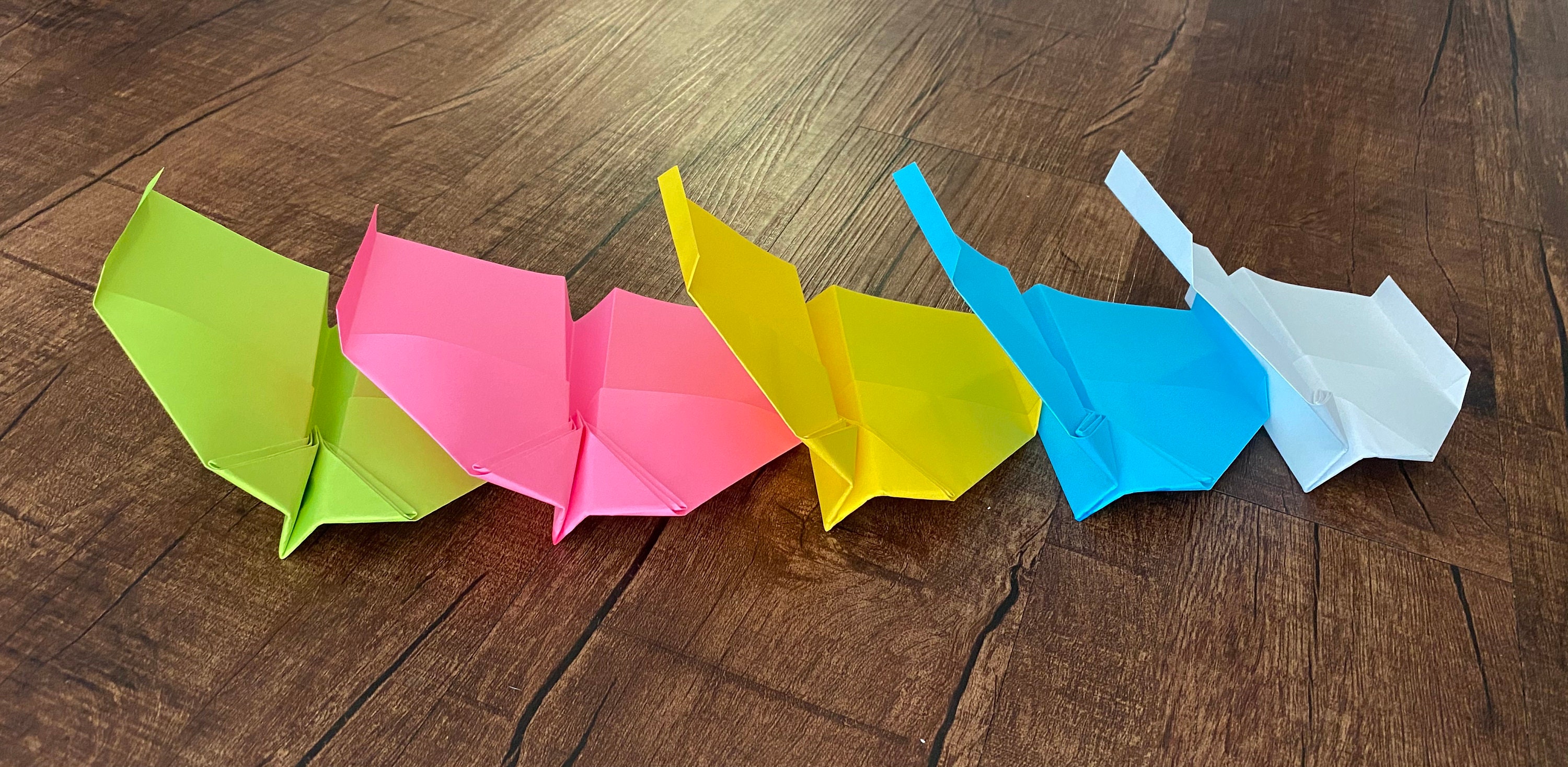 5-long-distance-glider-paper-airplanes-with-custom-black-and-etsy
