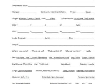 Nursing Clinical Instructor Report Sheet Edition of That Nursing ...