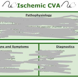 Five Complete Pathophysiology Sheets for Neurological Disorders ...