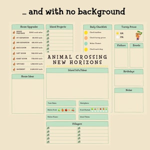 Animal Crossing New Horizons - Complete Planner With Checklist - PDF ...
