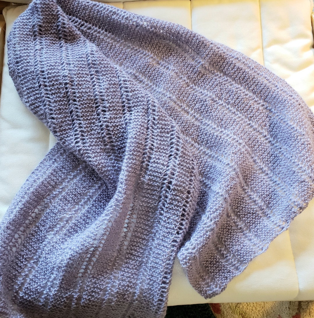 Lavender Shawl - Etsy