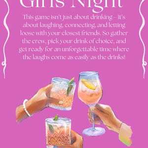 Sip, Laugh, Repeat: the Ultimate Adult Girls Night Drinking Game for ...