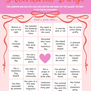 Printable Valentine’s Day Games | Galentine’s Party Games | Fun ...