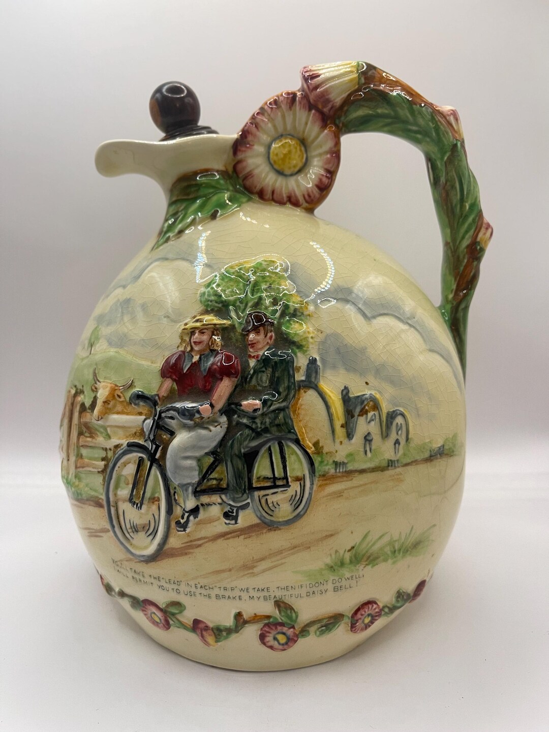 Vintage Decanter Crown Devon Music Box. 9 1/4 Inches Tall - Etsy