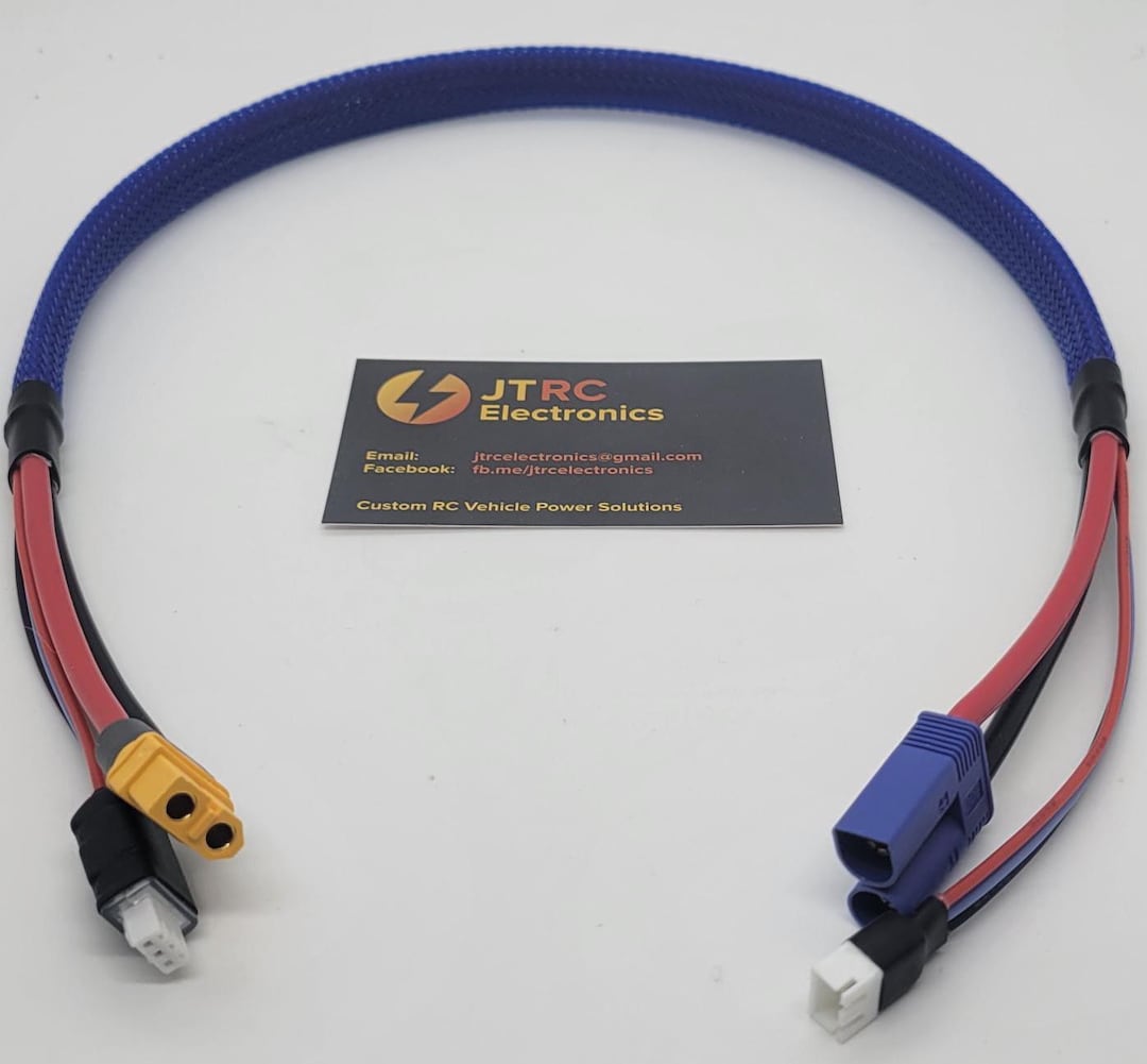 2s RC Lipo 24” Charger Lead XT60 EC5 - Etsy