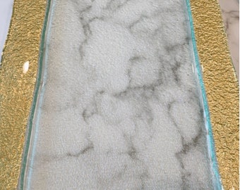 Large Glass Tray - Etsy