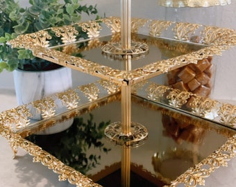 Gold Square Stand | Etsy