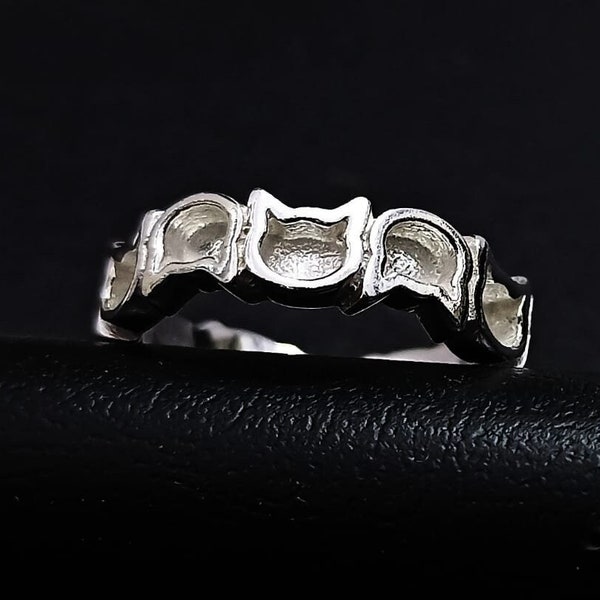 Cat Ring - Etsy
