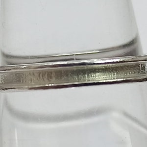 925 Sterling Silver 3 Mm Wide Edge Ring, Good for Resin, Inlay,ashes ...