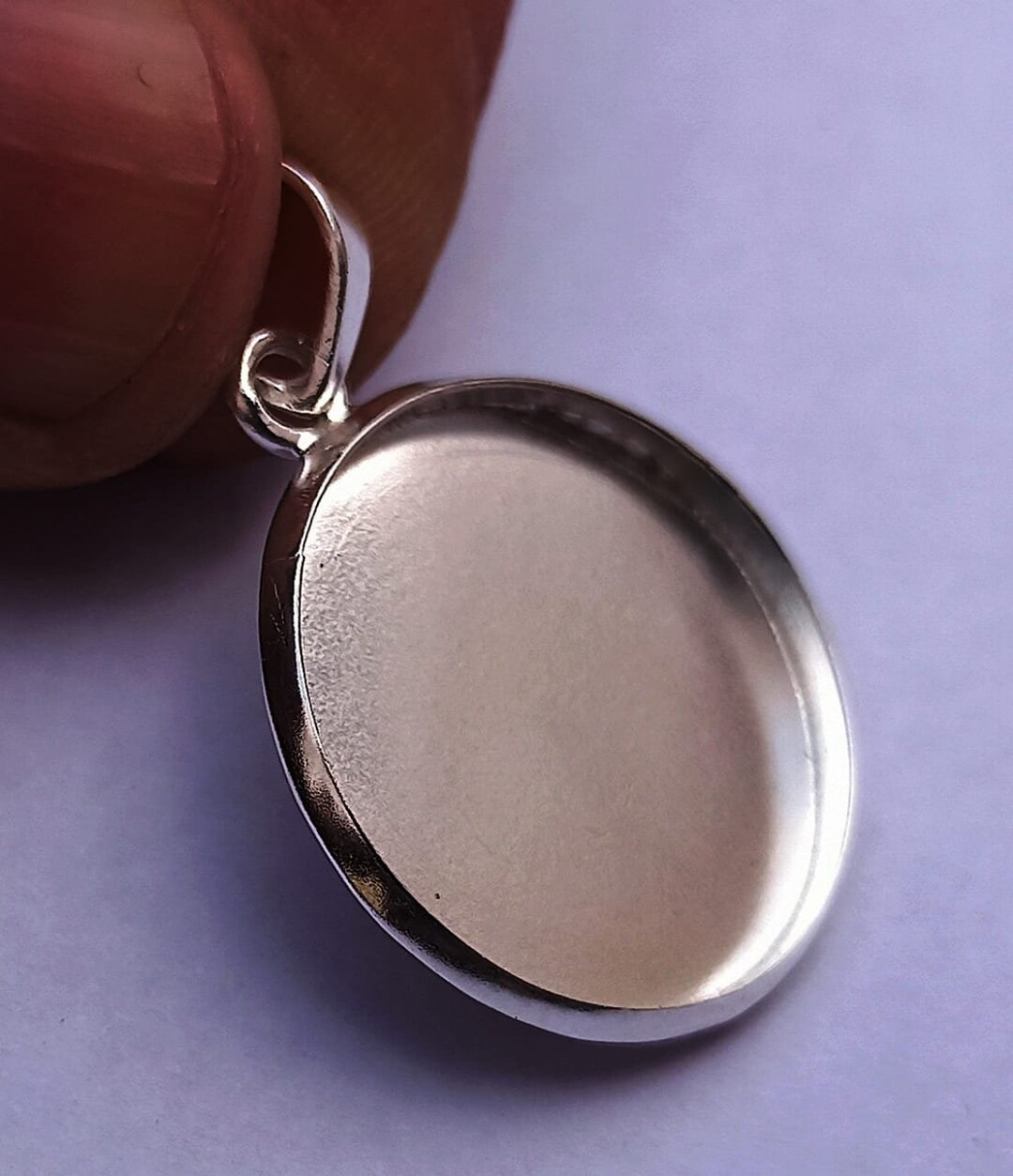 2mm to 25mm Round 2mm Deep Thick Bezel Pendant,for Gemstone Setting,925 ...