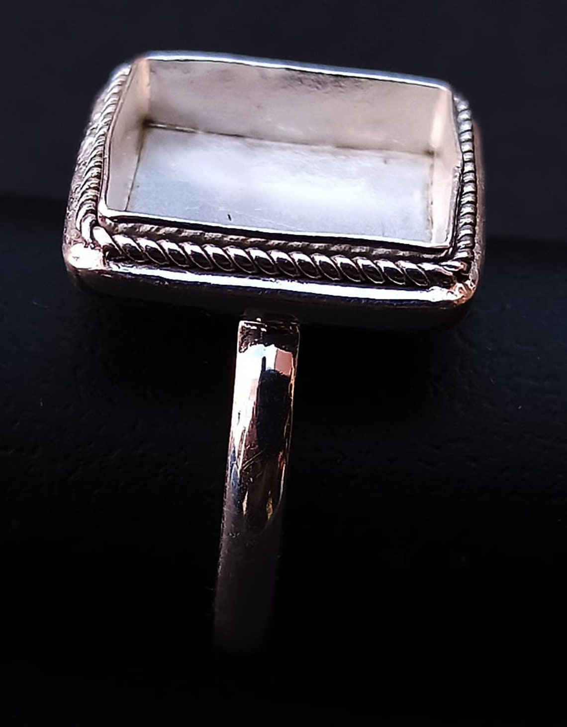 4mm to 30mm Square Designer Wire Ring 2mm Deep Bezelgood for - Etsy