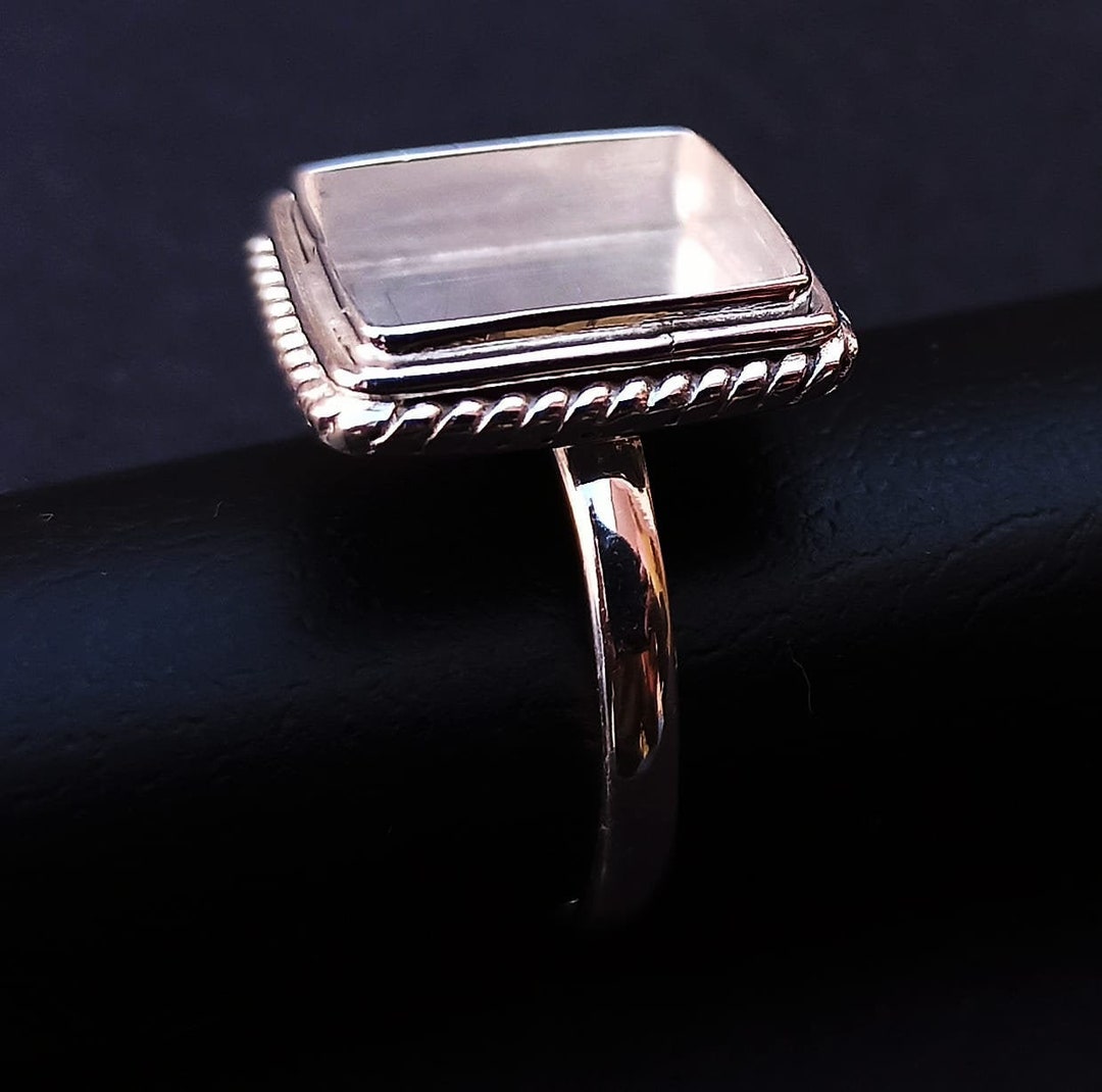 4mm to 30mm Square Shape Designer Ring 2mm Deep Bezel,good for Resin ...