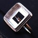 4mm to 30mm Square Designer Wire Ring 2mm Deep Bezel,good for Resin ...
