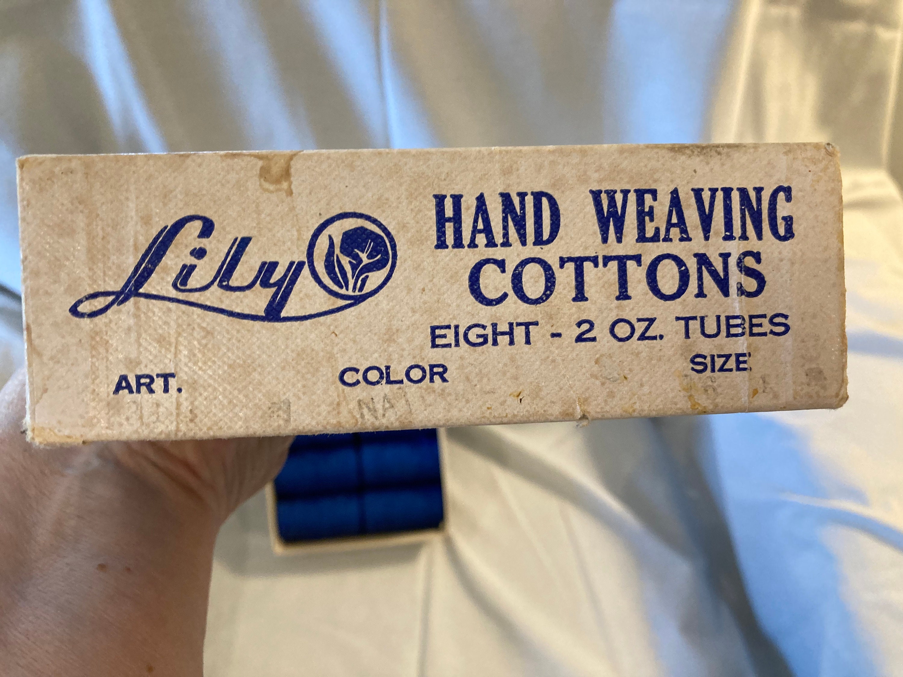Lily Brand Hand-weaving Blue Thread - Etsy