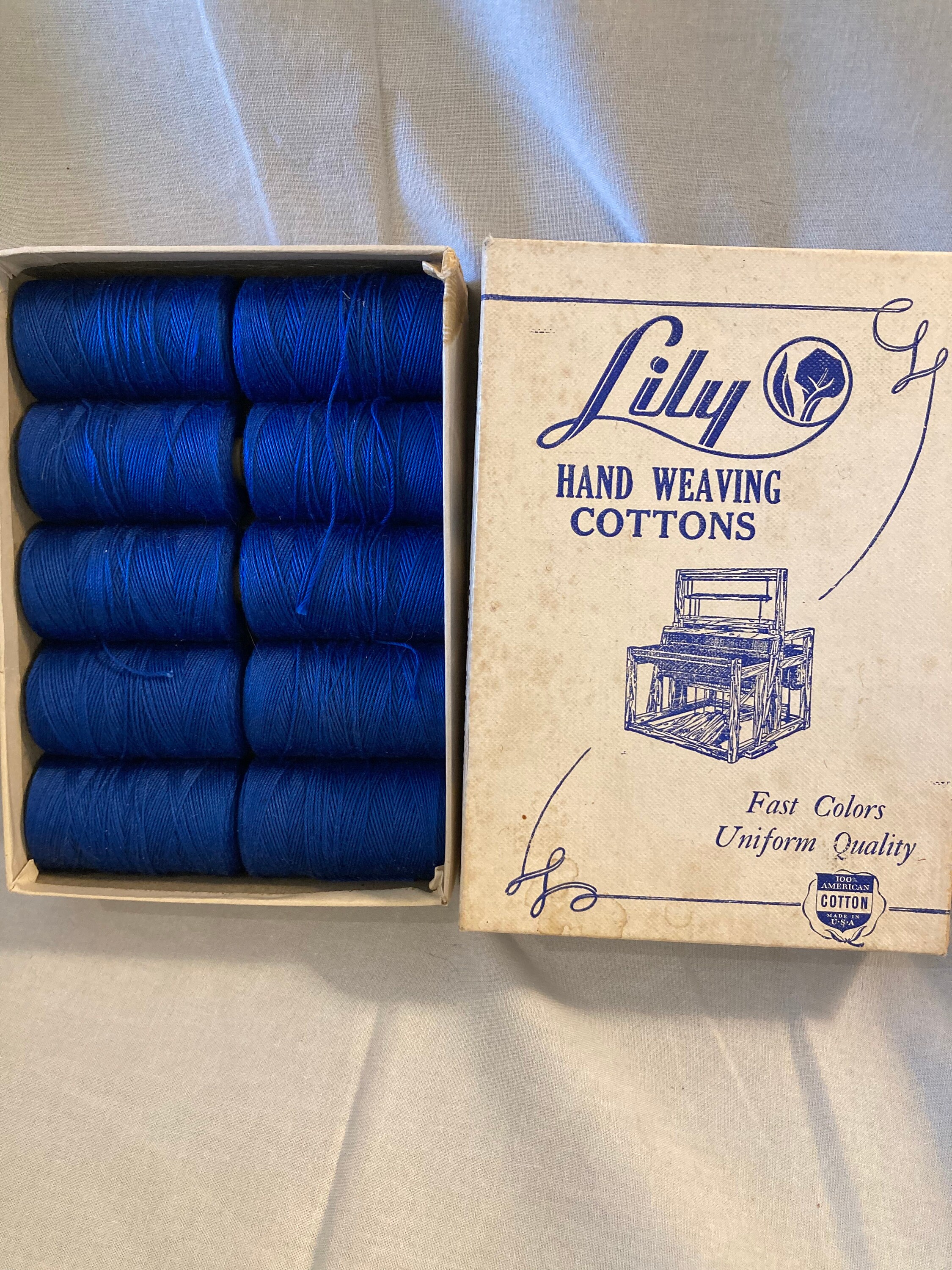 Lily Brand Hand-weaving Blue Thread - Etsy