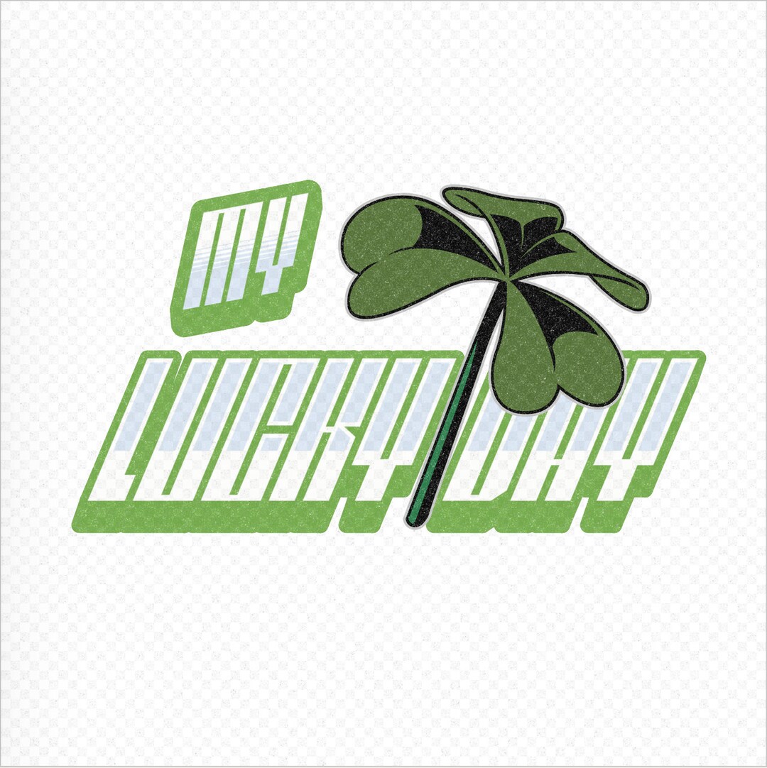 My Lucky Day PNG, Cute Logo for Shirts, Totes, Hats and Etc - Etsy