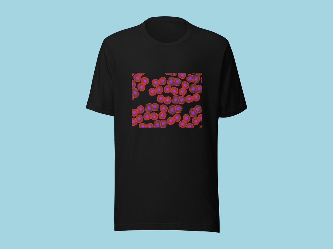 Cell Biology T-shirt, Unisex Microscopy Tee, Science Fashion, Cells ...