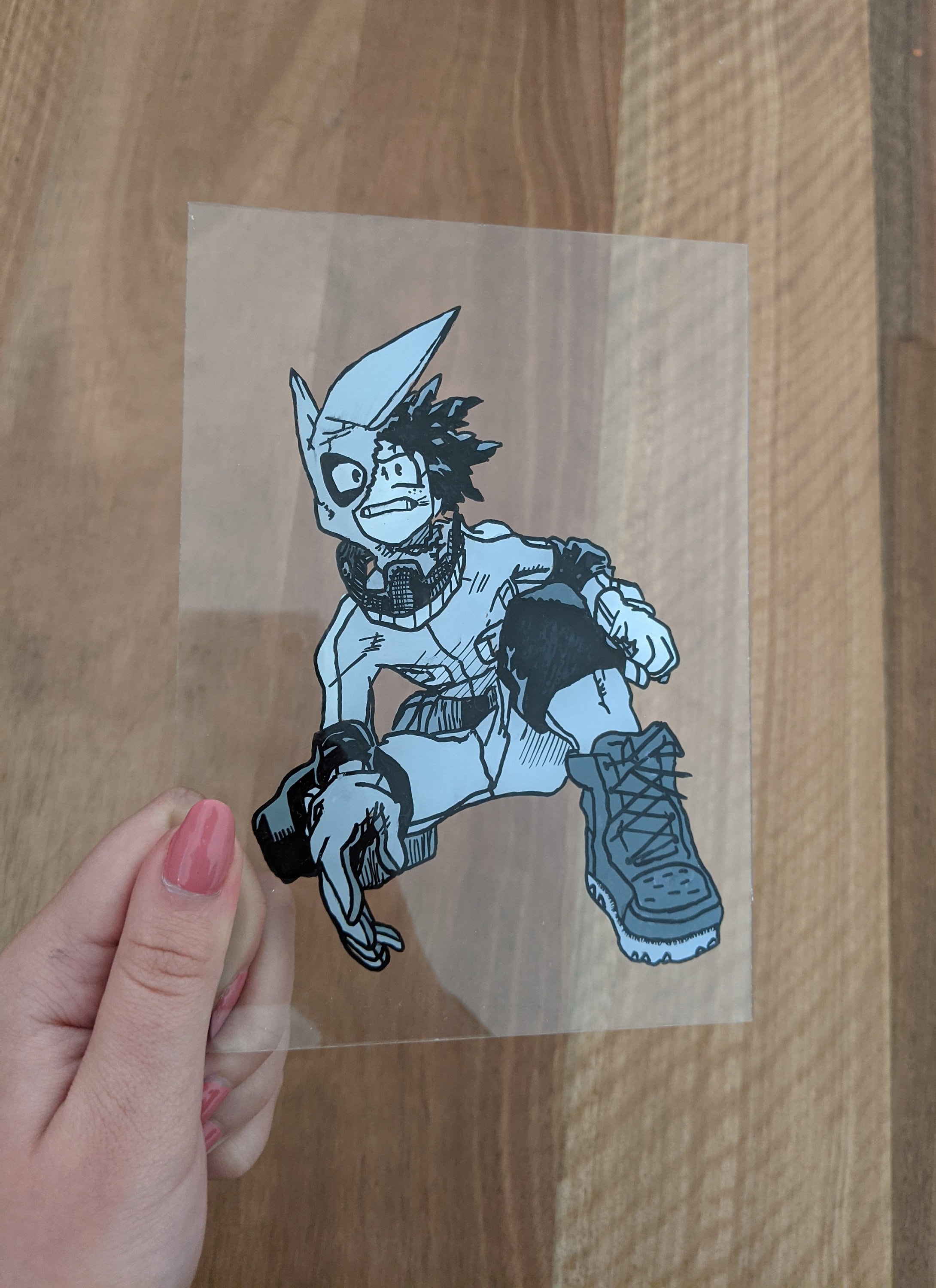 Custom Anime Glass Painting | Etsy