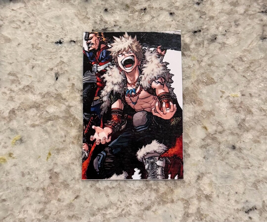 Katsuki Bakugo Photo Card - Etsy