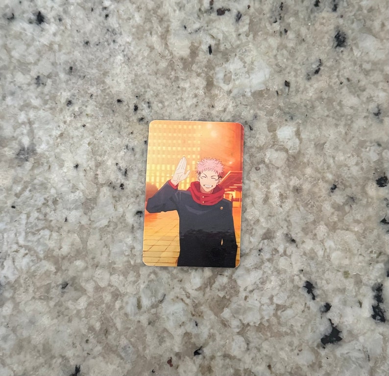 Yuji Itadori Photo Card - Etsy