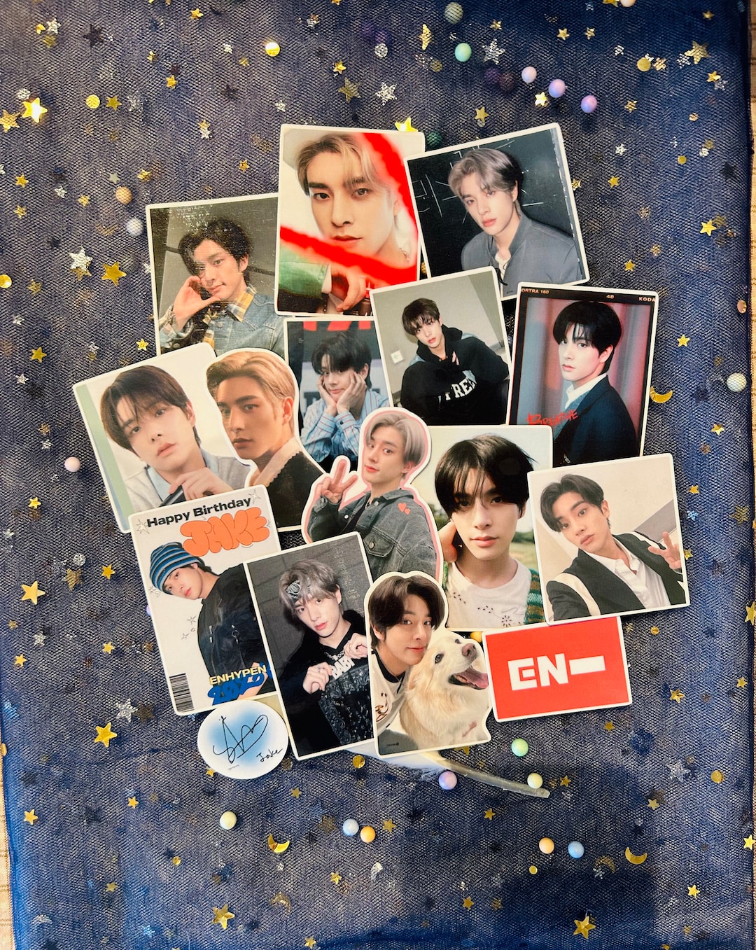 16pcs Jake ENHYPEN Sticker Set / Sim Jae Yun / Waterproof Stickers ...