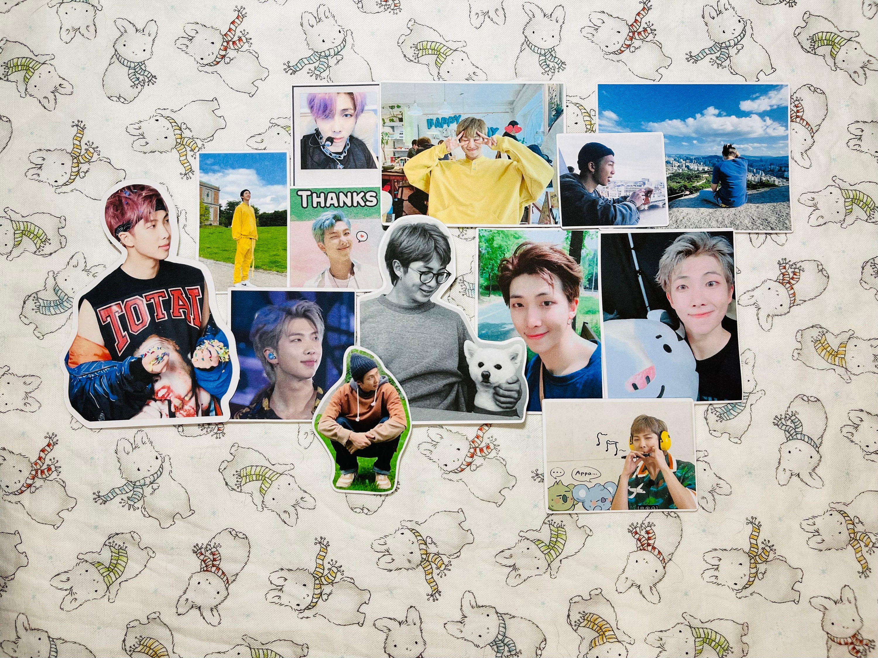 Stickers Stickers, Labels & Tags Bts rm sticker Paper etna.com.pe