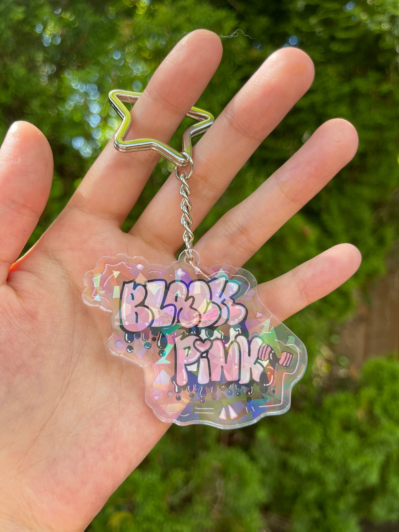 Blackpink Keychain / Jennie Rose Lisa Jisoo / Blackpink Logo / - Etsy UK