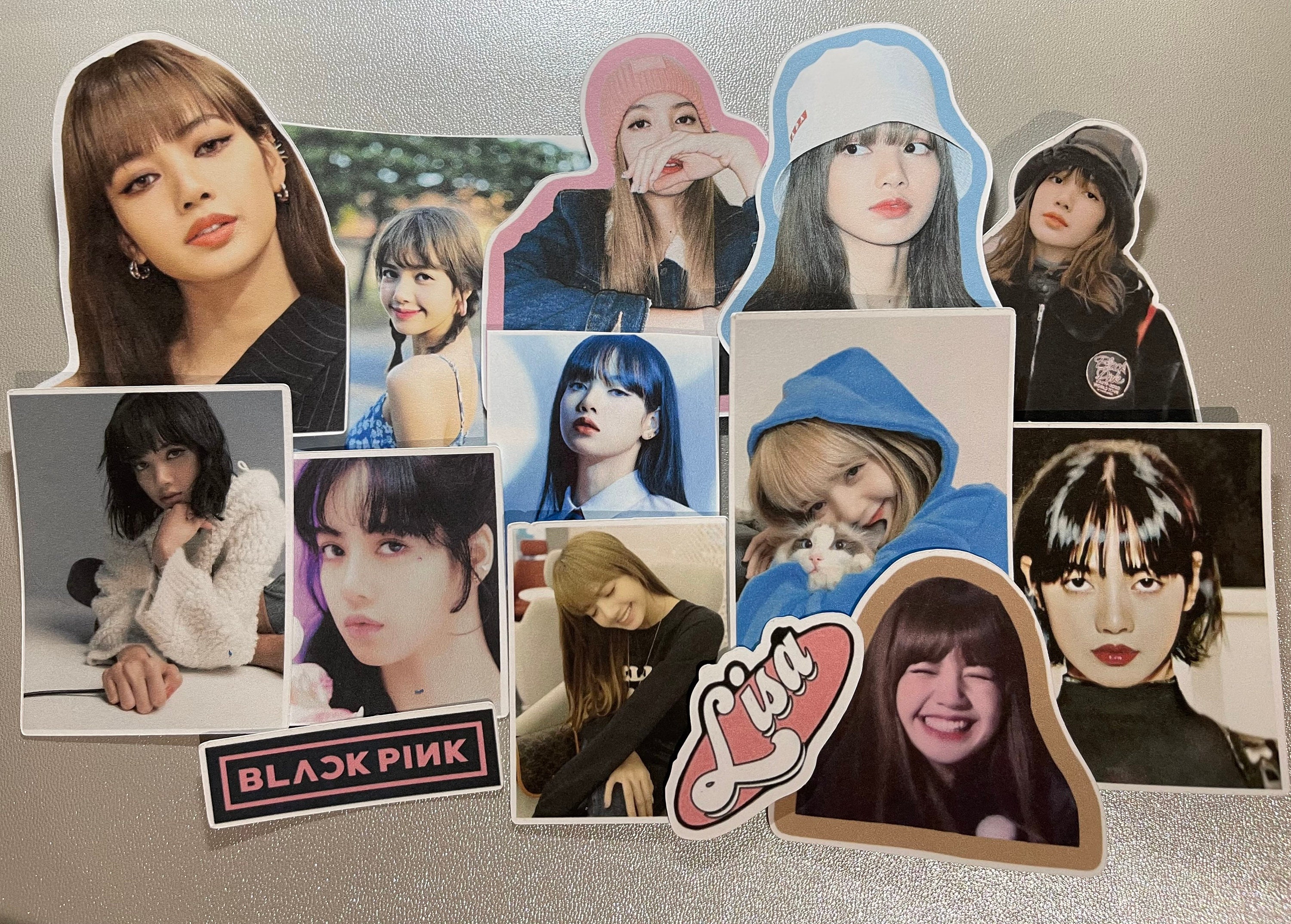 14pcs Lisa Blackpink Stickers Set / Waterproof Sticker | Etsy