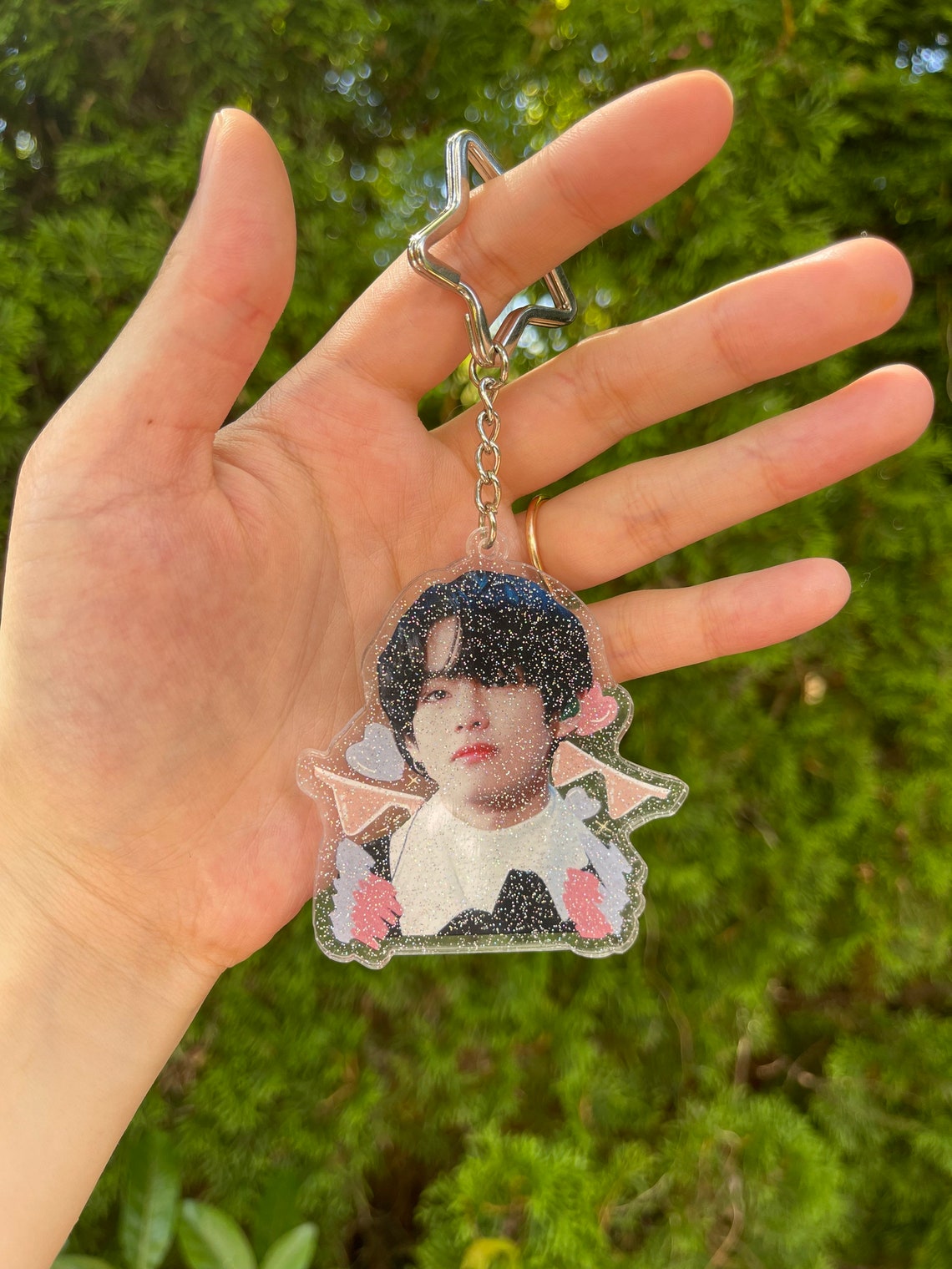 V Kim Taehyung Keychain / Bts / Kpop - Etsy